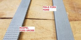 Holz richtig raspeln: So gehen Sie dabei korrekt vor